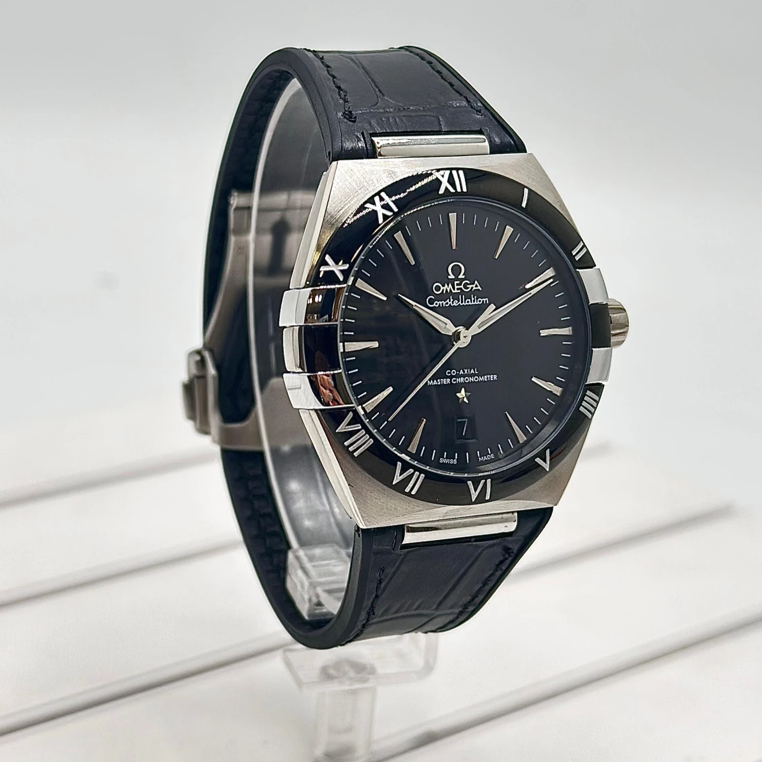 Omega Constellation Ceramic Watch | Alghaith Luxury Gifts Store