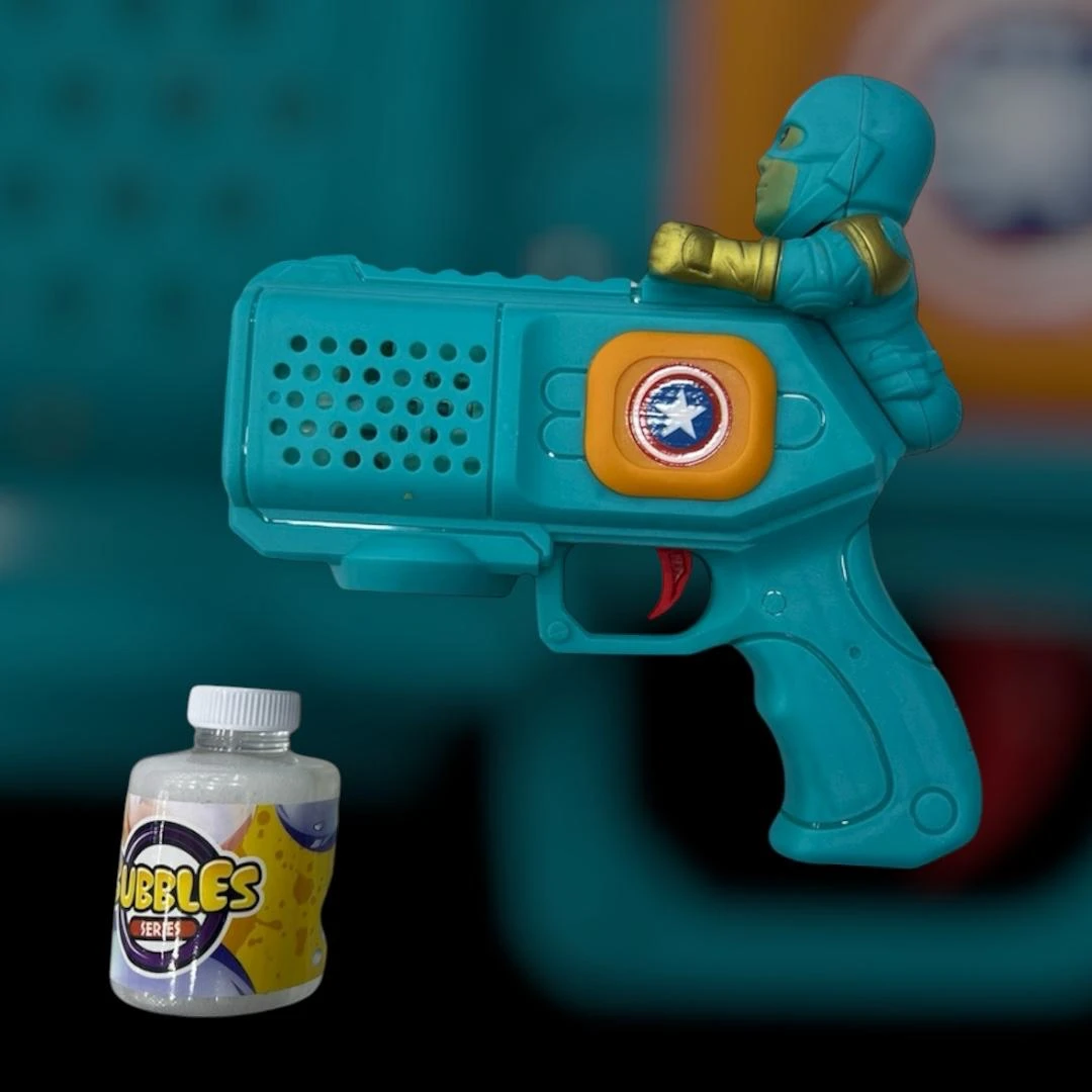 captain america bubble gun | Alghaith Luxury Gifts Store
