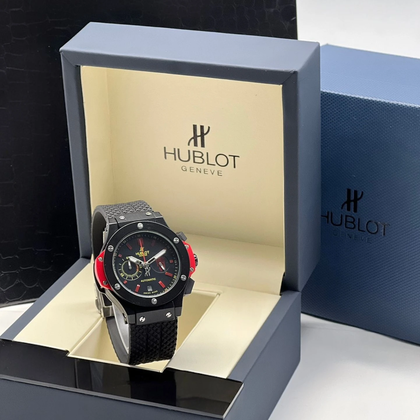 Hublot Rubber Subdials Watch | Alghaith Luxury Gifts Store