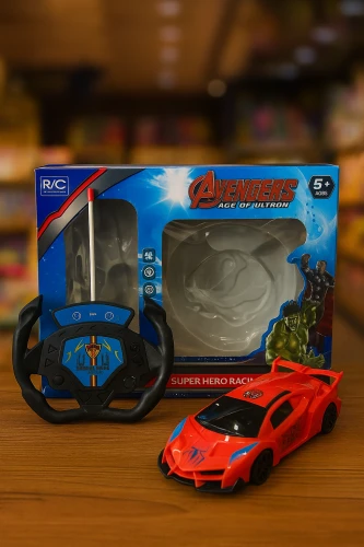 Avengers Superhero RC Car – Steering Wheel Remote | Alghaith Luxury ...